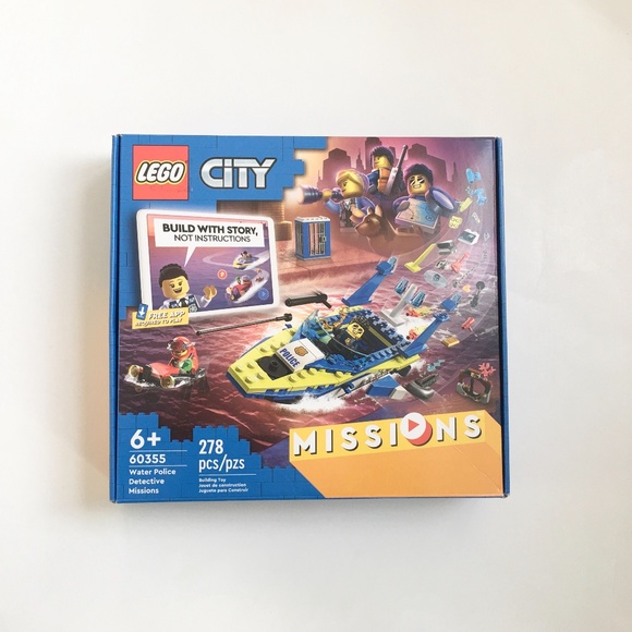 Lego | Toys | Lego City Water Police Detective Missions Set 6355 | Poshmark